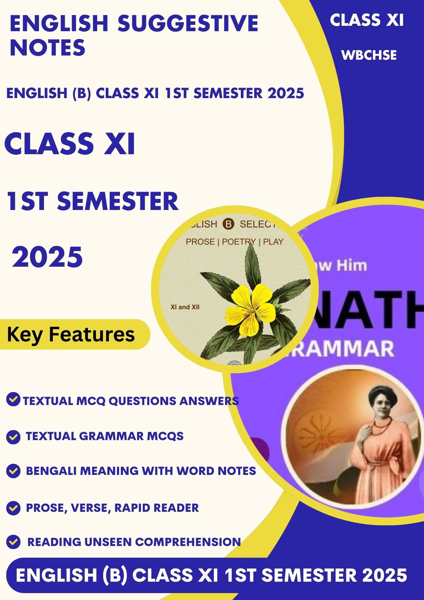 Class 11 Amarnath MCQ Questions and Answers WBCHSE